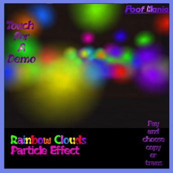 Second Life Marketplace - Rainbow Clouds Particle Effect